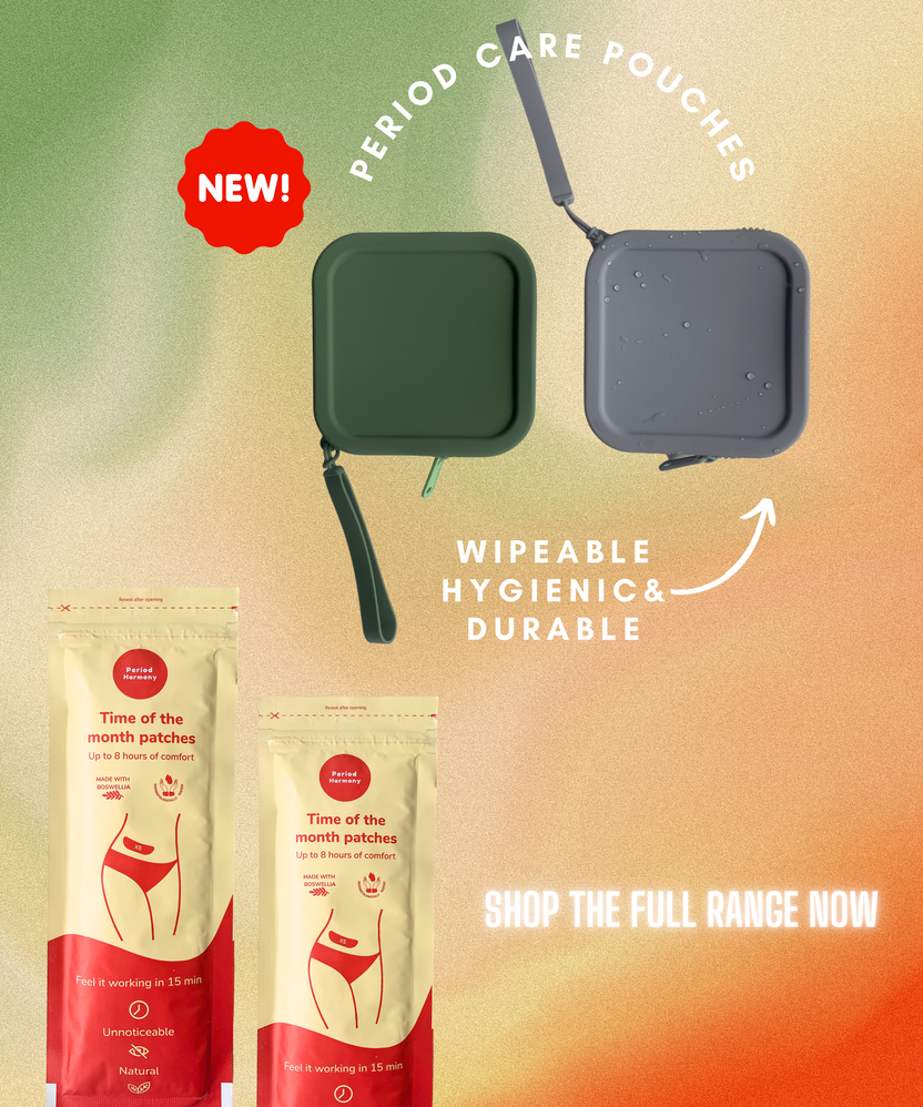 Period cramps? Soothe them with our cooling patches! – Period Harmony